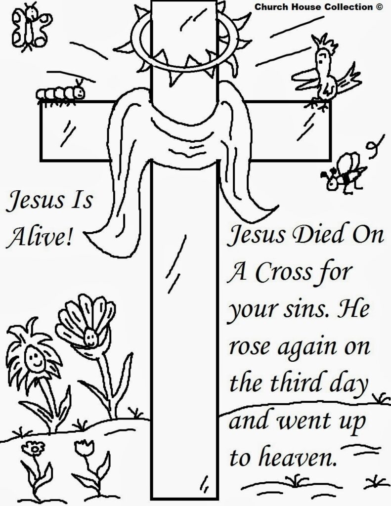 Easter Coloring Sheets - Printable Coloring Free