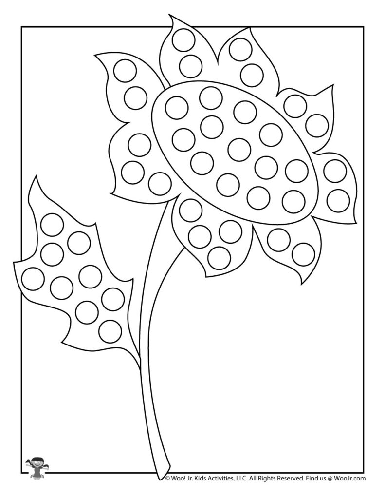 Dot Marker Printables - Printable Coloring Free