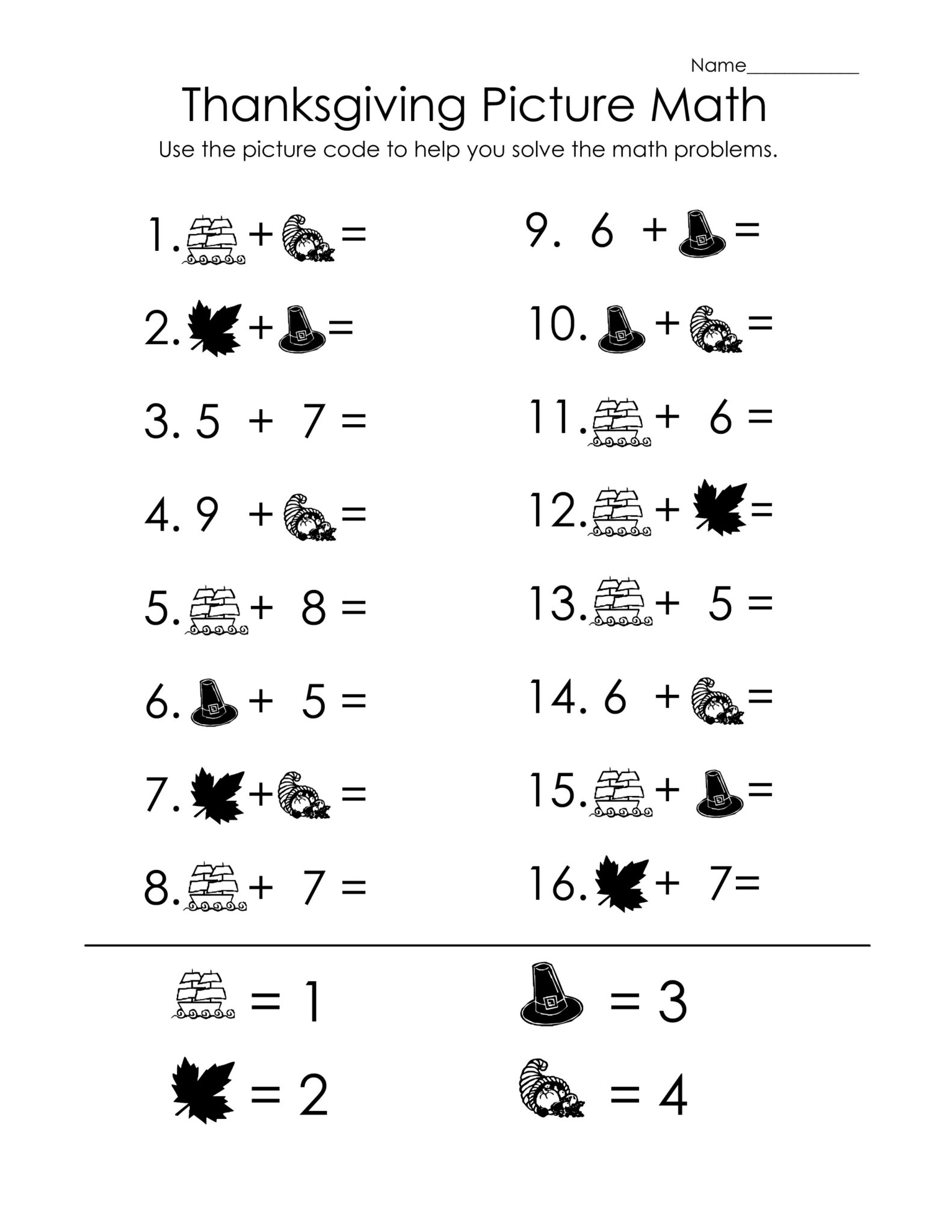 K 5 Worksheets - Printable Coloring Free
